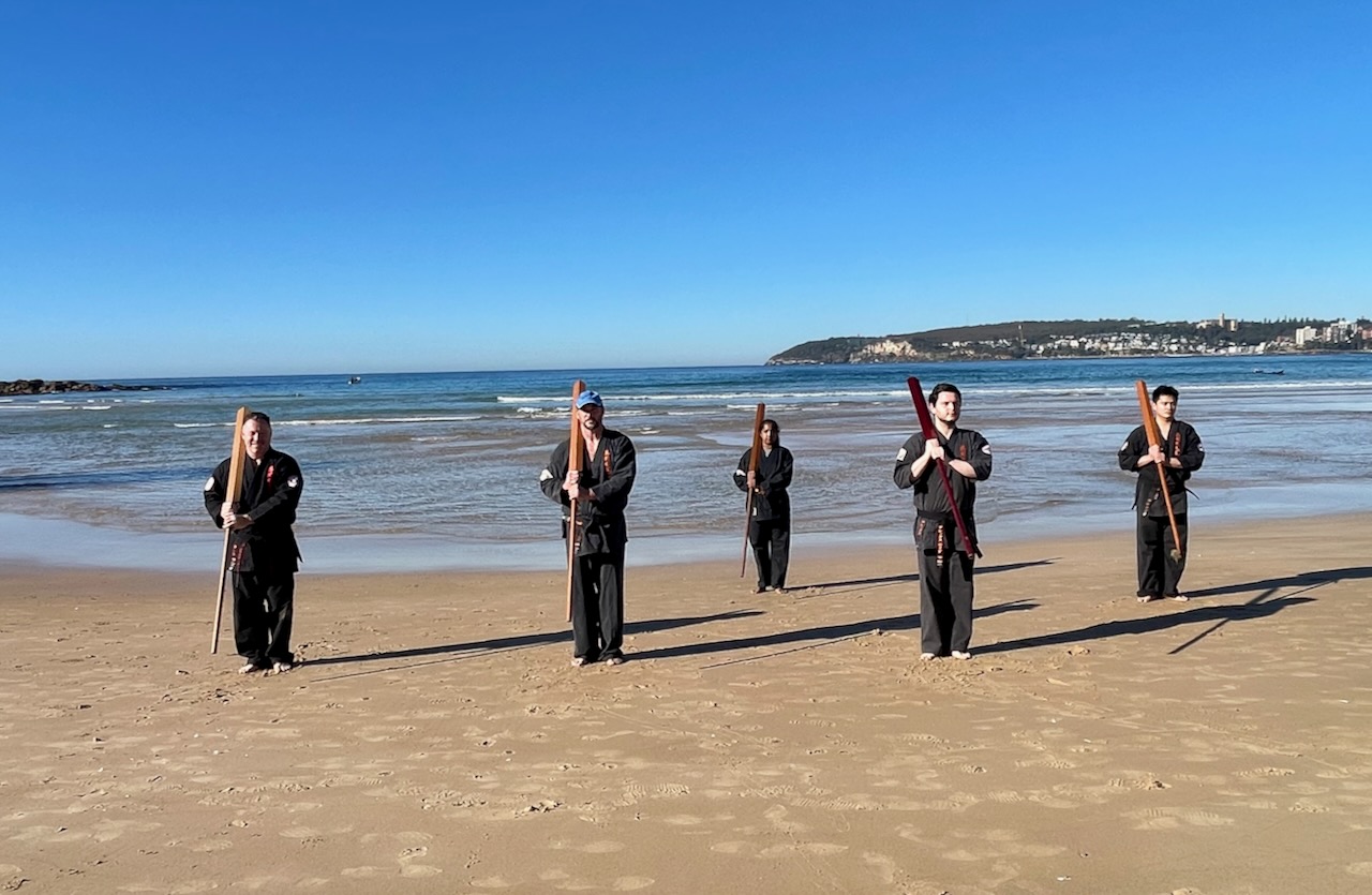Kobudo Beach Training – June 22, 2025 – Kyokushin International Martial ...