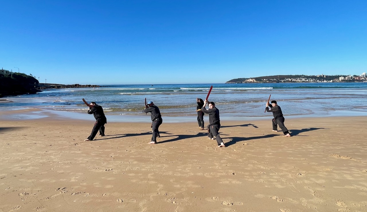 Kobudo Beach Training – June 22, 2025 – Kyokushin International Martial ...